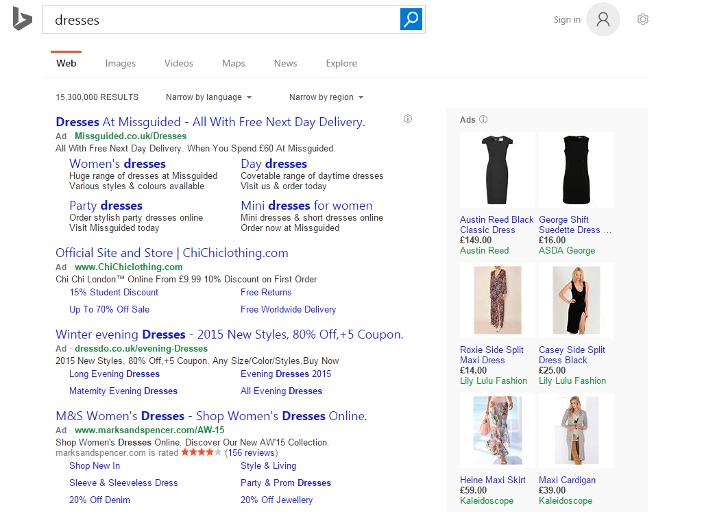 5 things about Bing Shopping | Click Consult