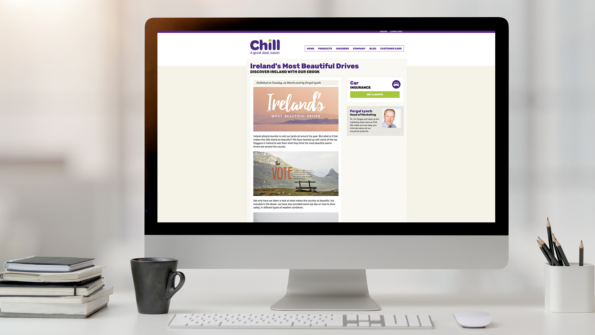 Chill Insurance Organic Search (SEO) Case Study - Click Consult