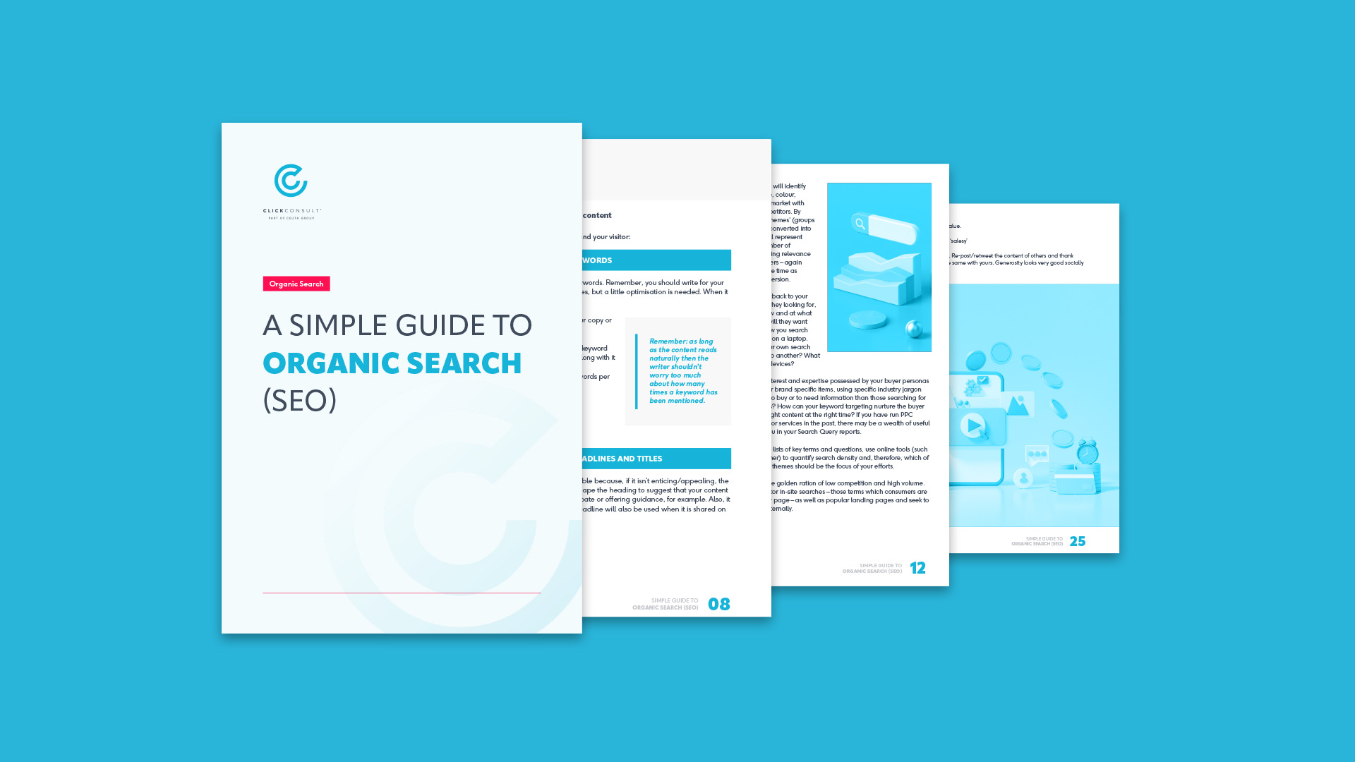 Simple Guide To Organic Search (SEO) eBook - Click Consult